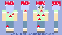 mushroom girl Minecraft Skin