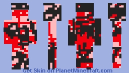 shadow man Minecraft Skin