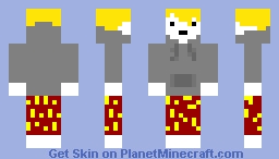Dwerpz but with cool pants Minecraft Skin