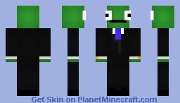 frog guy Minecraft Skin