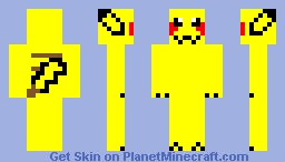 Pikachu Minecraft Skin Minecraft Skin