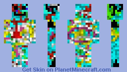 crazy guy Minecraft Skin