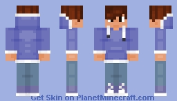 Boy blue hoodie *UPDATED* Minecraft Skin