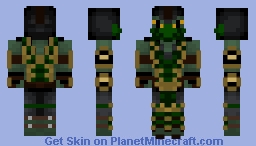 Reptile (Mortal Kombat) Minecraft Skin