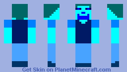 Diamond Steve Minecraft Skin
