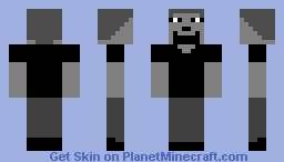 ENTITY void steve Minecraft Skin