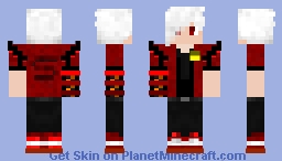 Red Dragon Tamer Minecraft Skin