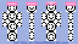Smiley skin with pink helmet Minecraft Skin