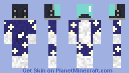 Milkyway the Alien cat Minecraft Skin