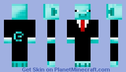 TechnoTDP (the diamond pig) Minecraft Skin