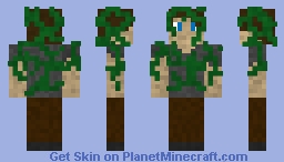 Jungle Man Minecraft Skin