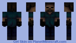dark Steve Minecraft Skin