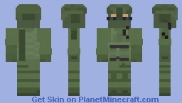 SCP MTF Nu-7 "Hammer Down" Minecraft Skin