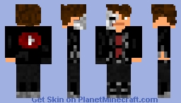 phantom masked Minecraft Skin