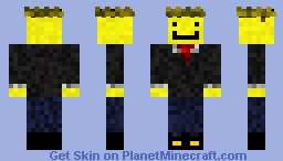 My minecraft character but with more texture (and hair) Minecraft Skin