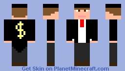Millionaire school kid Minecraft Skin