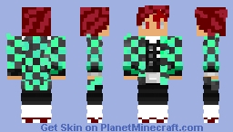 Tanjiro Minecraft Skin