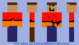chad with poncho Minecraft Skin