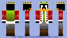 King Daffy Duck Minecraft Skin