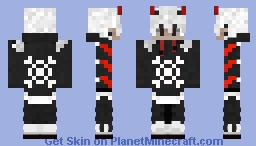 Demon (Red) Minecraft Skin
