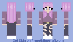 nihachu inspired skin Minecraft Skin
