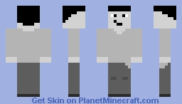 ME without colors Minecraft Skin
