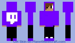 twitch fan Minecraft Skin