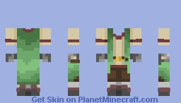 Green Coat and Tunic Minecraft Skin