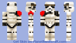 first order 501 stormtrooper Minecraft Skin