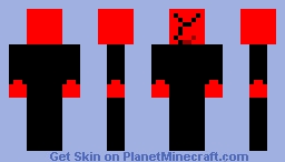 Blood man 🩸 Minecraft Skin