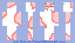 Strawberry cow Minecraft Skin