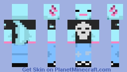 Axolotl Gamer Boy Minecraft Skin