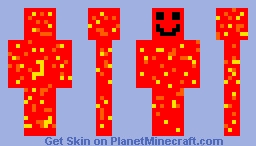 fire demon Minecraft Skin