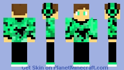 Green Ender Gamer Minecraft Skin