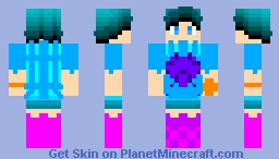 Crystal Minecraft Skin