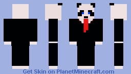 cool panda 3.0 Minecraft Skin