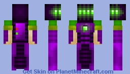 Night Knight (character i created) Minecraft Skin