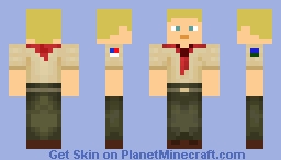 Boy scout Minecraft Skin