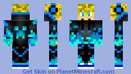 Ice boy Minecraft Skin