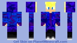 Shemps skin (blue jacket) Minecraft Skin