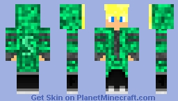 Shemps skin (green jacket) Minecraft Skin