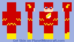 Flash Classic Minecraft Skin