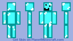Diamond Man (Elmas Adam) Minecraft Skin