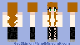 Ginger Girl Minecraft Skin
