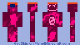 Boyfriend full on corrupted :’( Minecraft Skin