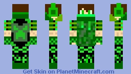 Gamer Green Minecraft Skin