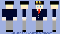 i am really serious now Minecraft Skin