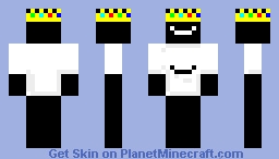 With a crown Minecraft Skin