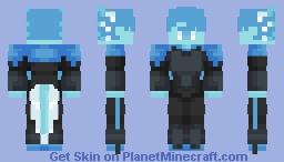Krinios Aqua Axolotls MCC skin Minecraft Skin