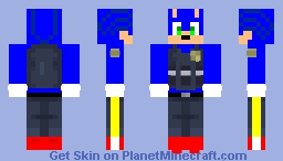 XxSonic_RayshadxX Police New Minecraft Skin